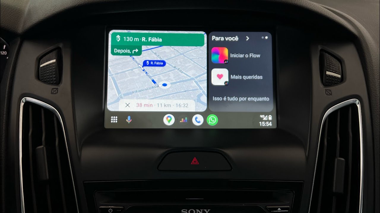 Ford Focus 2015 - Instalação Android Auto e CarPlay mídia original ...