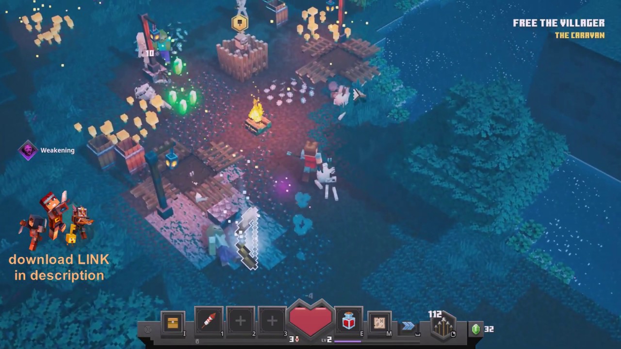 Crack Download Minecraft Dungeons PC - YouTube