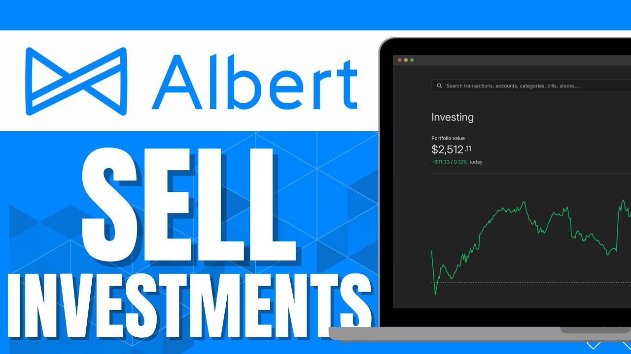 HOW TO SELL INVESTMENTS ON ALBERT APP - YouTube