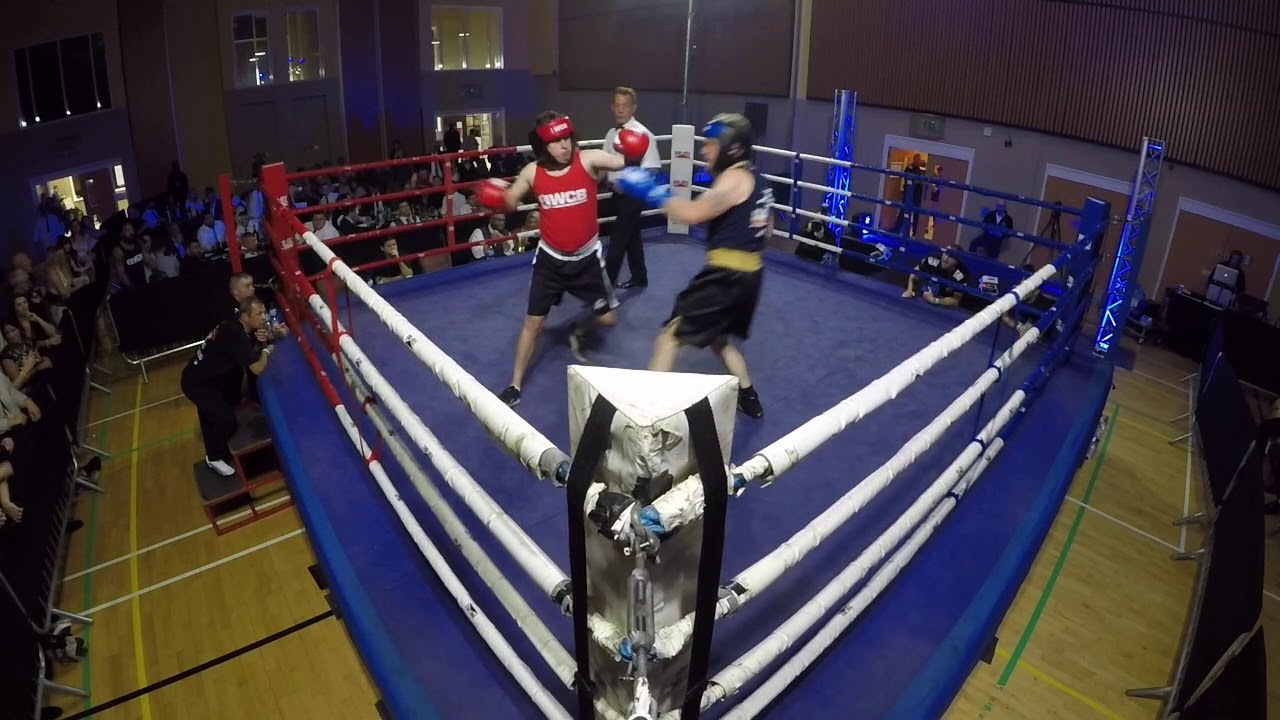 Ultra White Collar Boxing | Wrexham | Jordan The Hitman Graham VS Jason ...