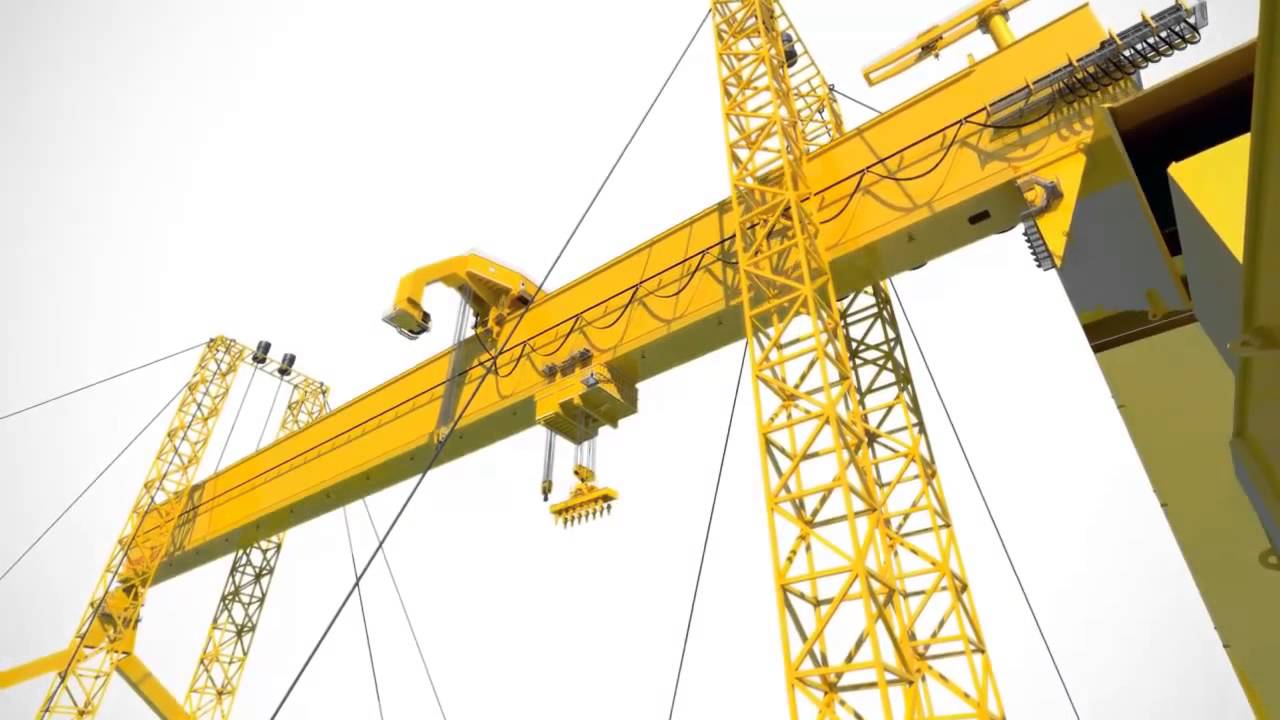 World s Largest Goliath Gantry Crane By Konecranes YouTube