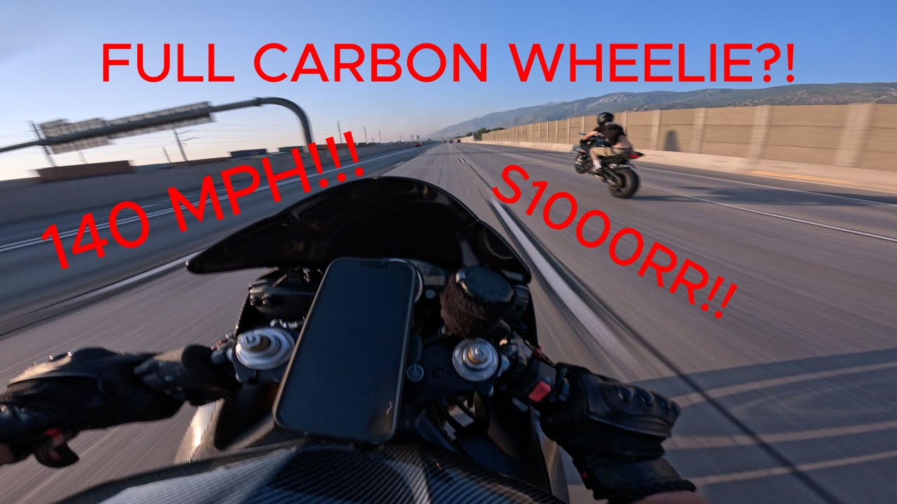 FULL CARBON R6 RUNS WITH S1K!! (HIGHWAY RACES, FLYBYS, WHEELIES) - YouTube