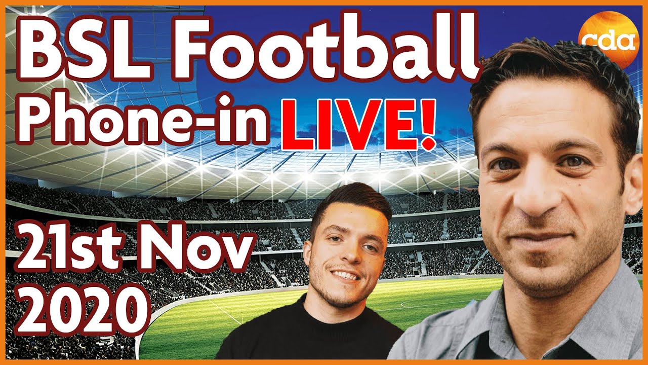 BSL Football Chat - Your Say LIVE - YouTube