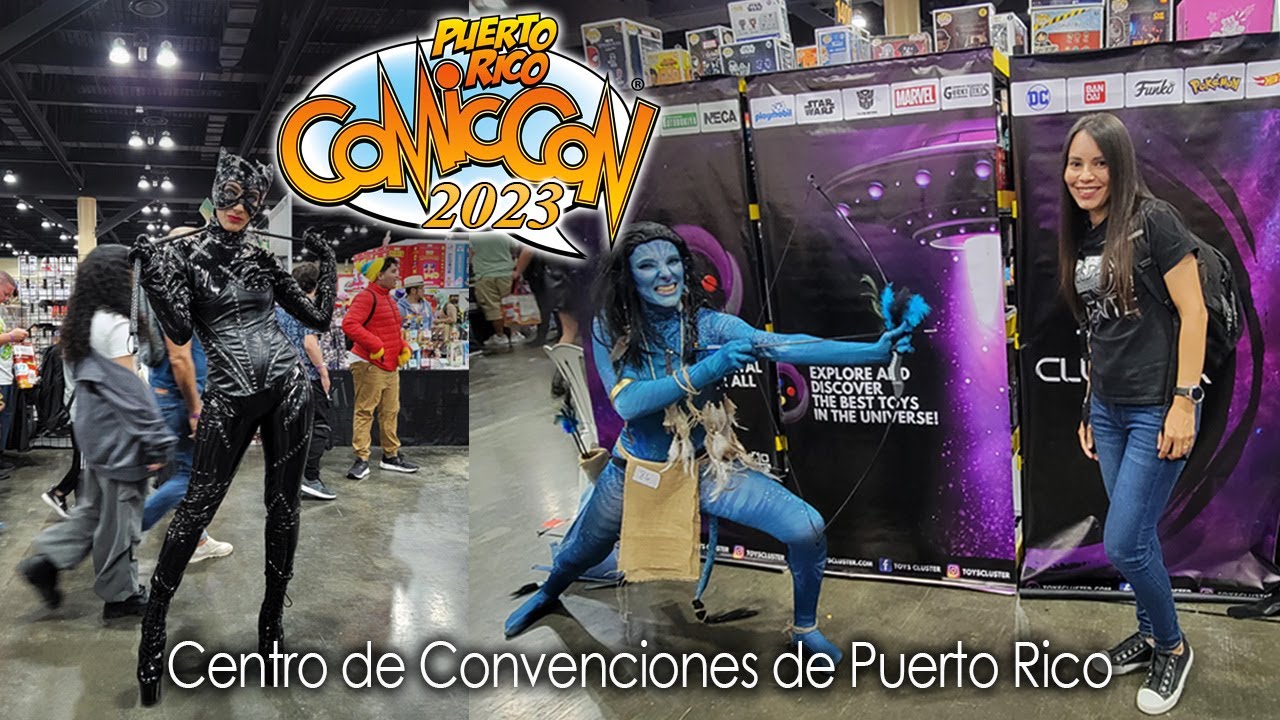 Comic Con 2023 Puerto Rico en Centro Convenciones Cosplayers y más ...