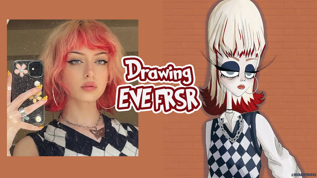 Drawing Eve frsr : Draw with me - YouTube