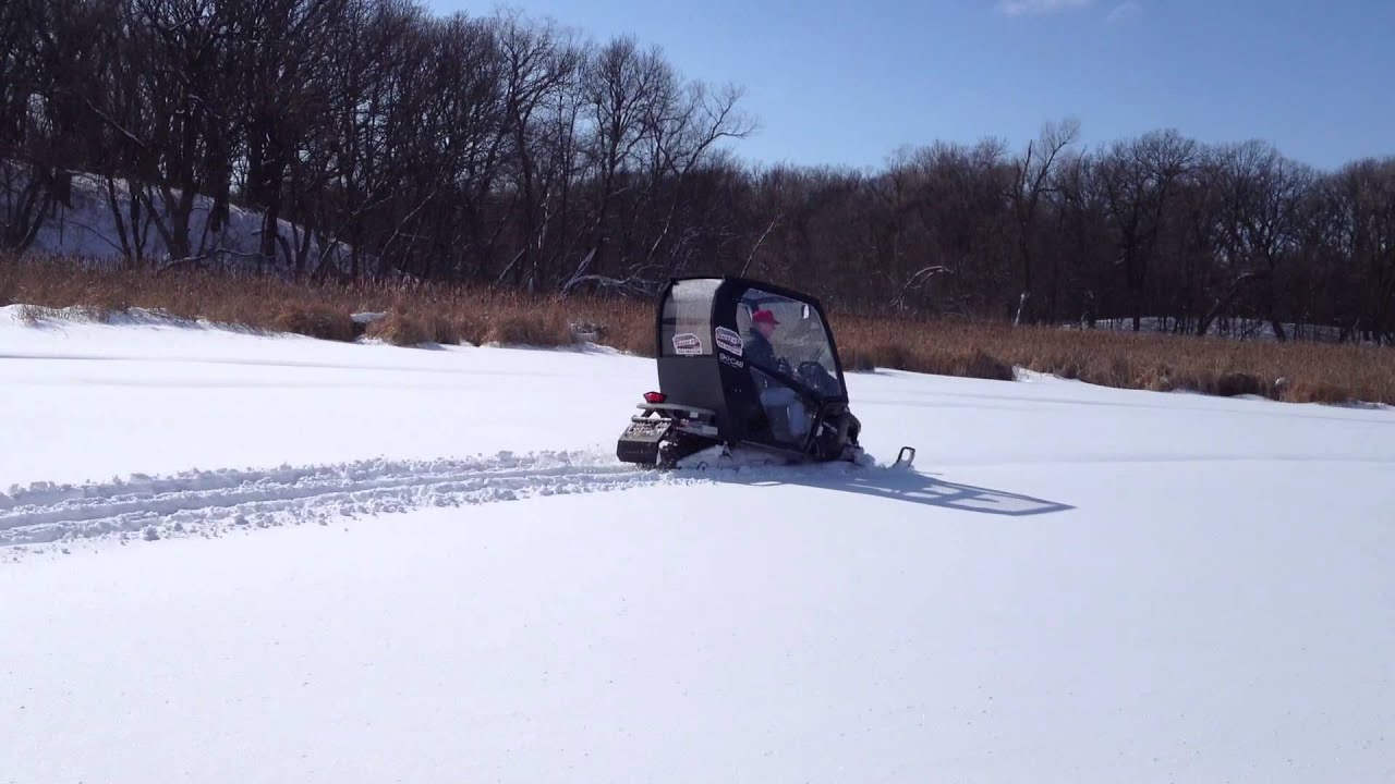 Tracks USA - Snowmobile Ski-Cab - YouTube