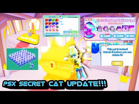 THE NEW PET SIMULATOR X SECRET CAT UPDATE! SECRET ROOM REVEALED + EVERYTHING EXPLAINED! - YouTube