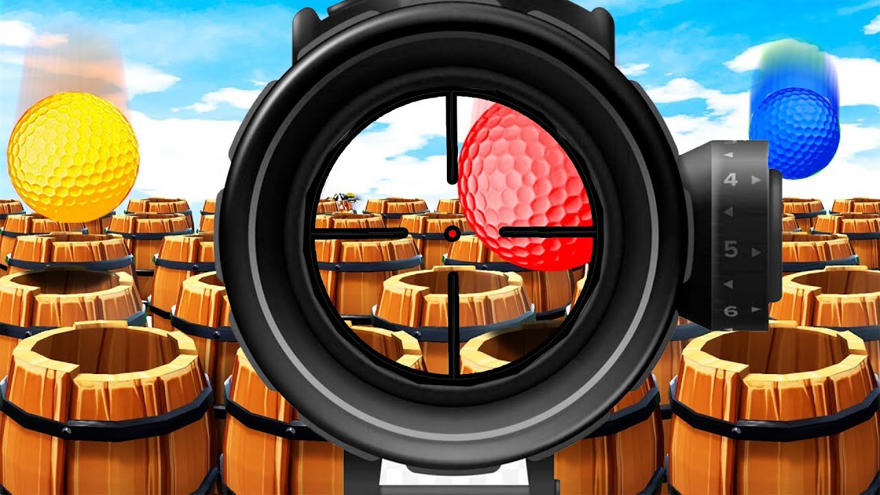 SNIPER ONE SHOT in Golf it! - YouTube