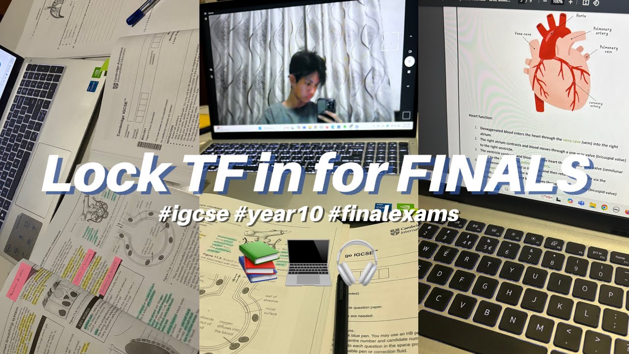 Study Vlog| Lock TF in For FINALS - YouTube