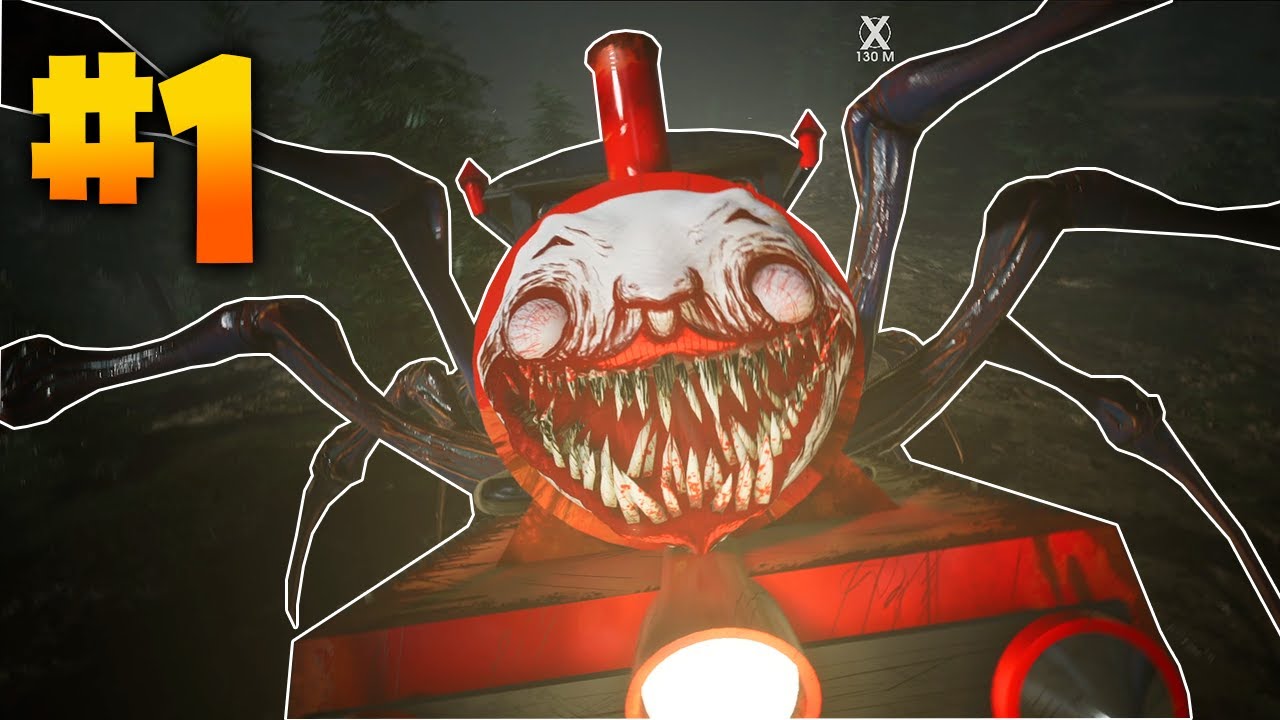 (Choo Choo Charles) Lets Play Part 1 the best spider train horror game ...