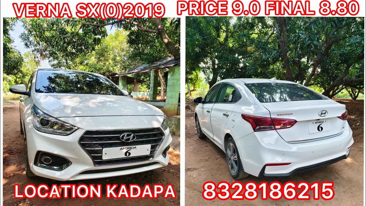 #HYUNDAI VERNA SX(0) TOPEND#DOCTOR CAR#INVOICE OWNER SHOWROOM TRACK ...