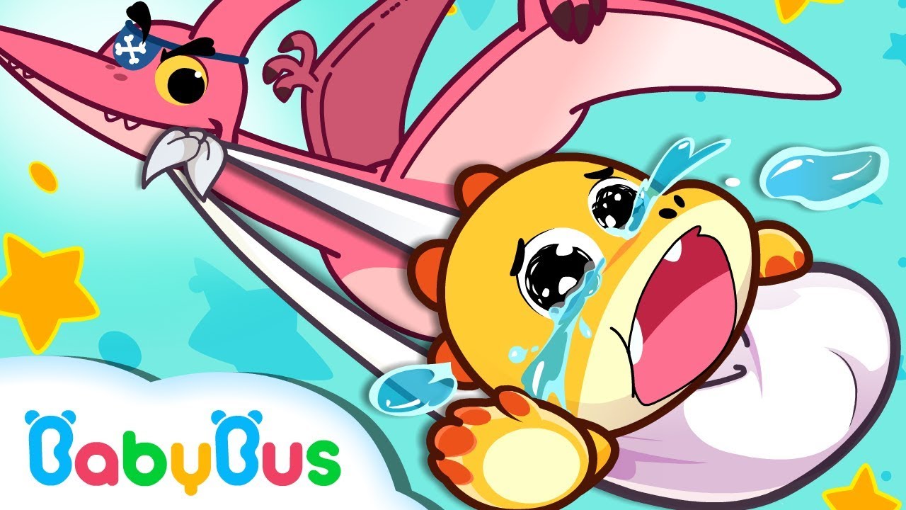 Dinosaur Rescue Team | Super T Rex & Little Baby Panda | Kids Songs ...