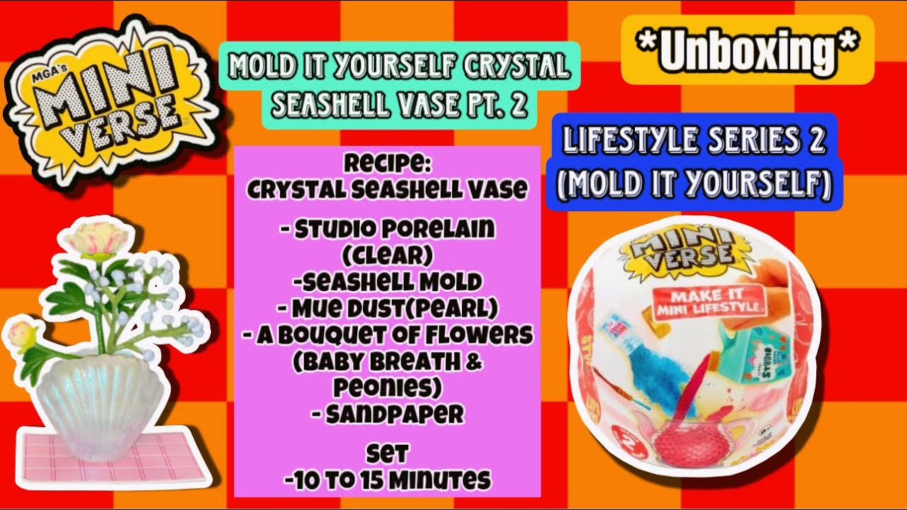 Watch Me! Open Miniverse NEW Home Lifestyle S2 W1 Mold It Yourself ...
