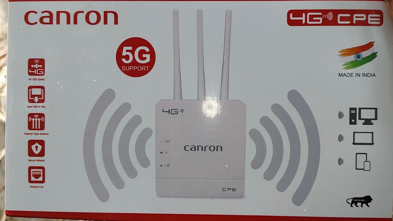 canron 5g support wifi 👈 router modem 4g lte wifi - YouTube