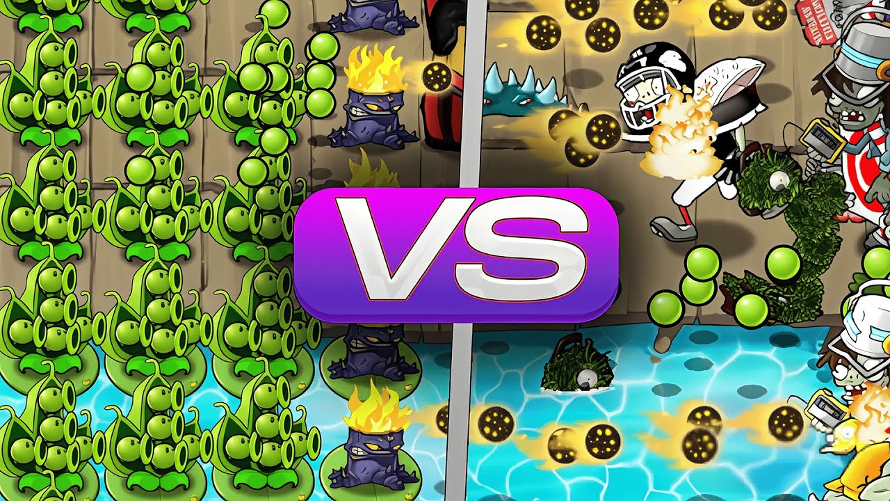 PvZ Phidition: FIRE CHOMPS + CRAZY PEAS = IMPENETRABLE DEFENSE 🔥🛡️ ...