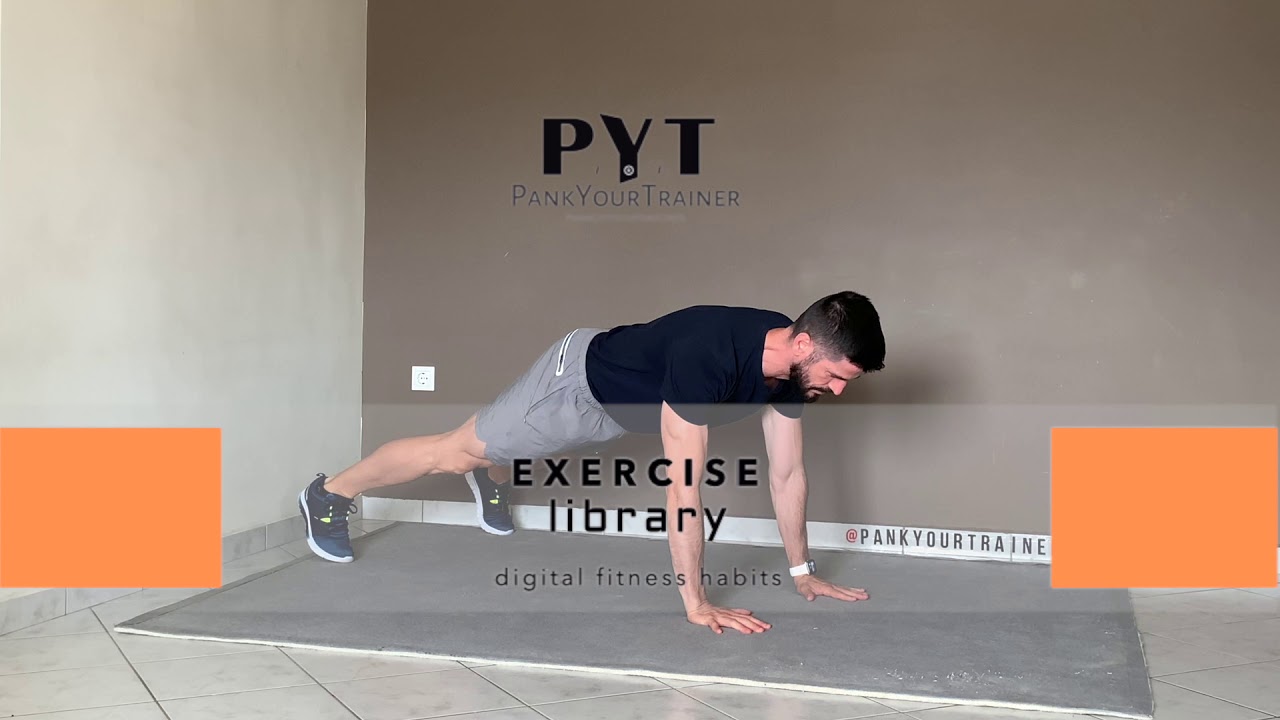 Plank Alternating Shoulder Taps PYT - YouTube