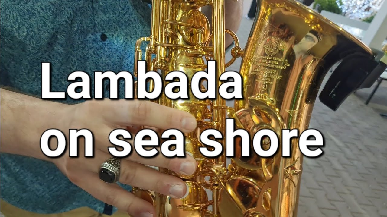 Lambada on sea shore - YouTube