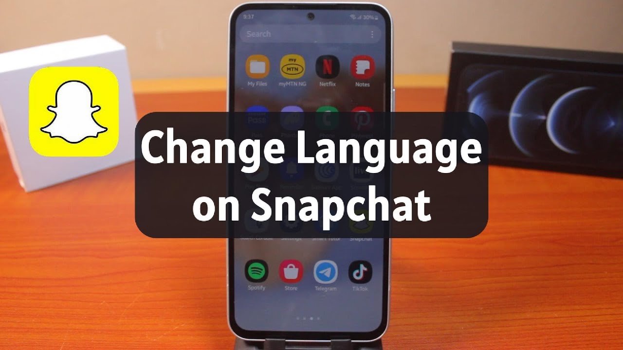 How to Change Language on Snapchat - YouTube