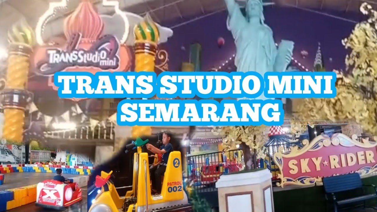 Bermain di Trans Studio Mini Semarang - YouTube
