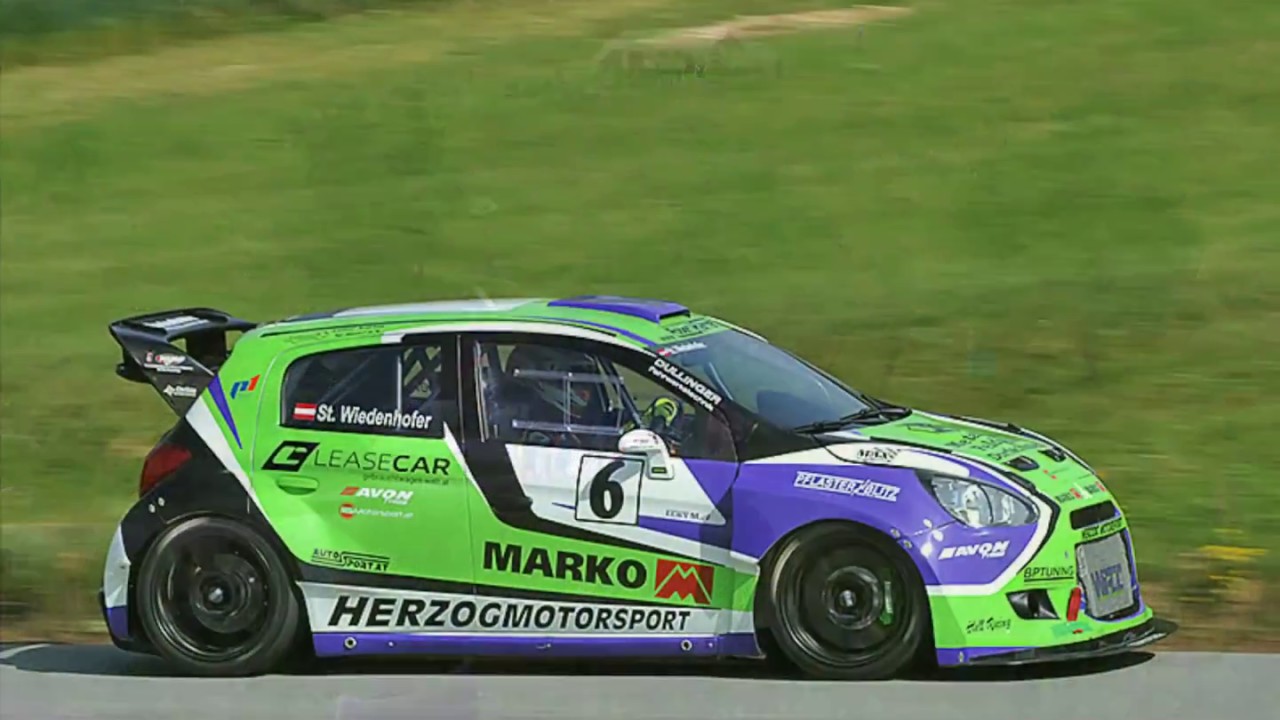 Naas Bergrallye 2016: Wiedenhofer Stefan/Mitsubishi Mirage R5 WRT - YouTube