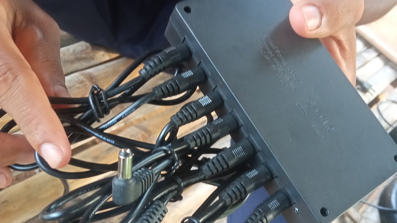 Hiree power supply for pedal - YouTube