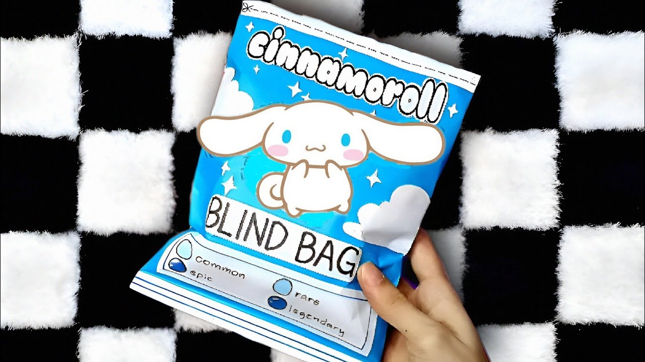 Blind Bag Paper π Cinnamoroll π· Sanrio Blind Bag Unboxing Compilation