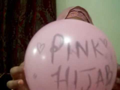 Pink Hijab (scarf) Day- Breast Cancer Awareness! ; )