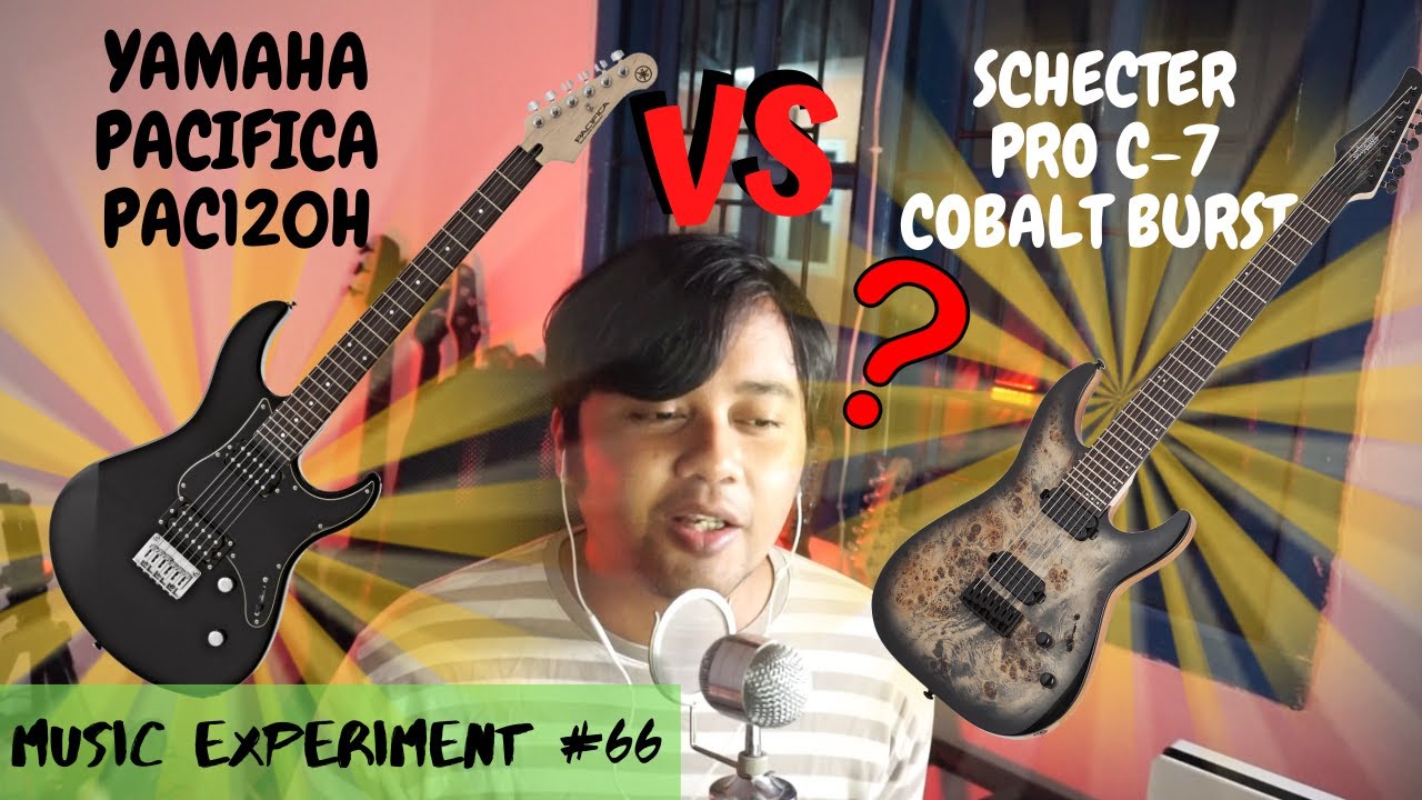 PICKUP GITAR BAWAAN YAMAHA PACIFICA PAC120H VS SCHECTER PRO C7, BAGUS MANA!!?? | MusicExperiment ...