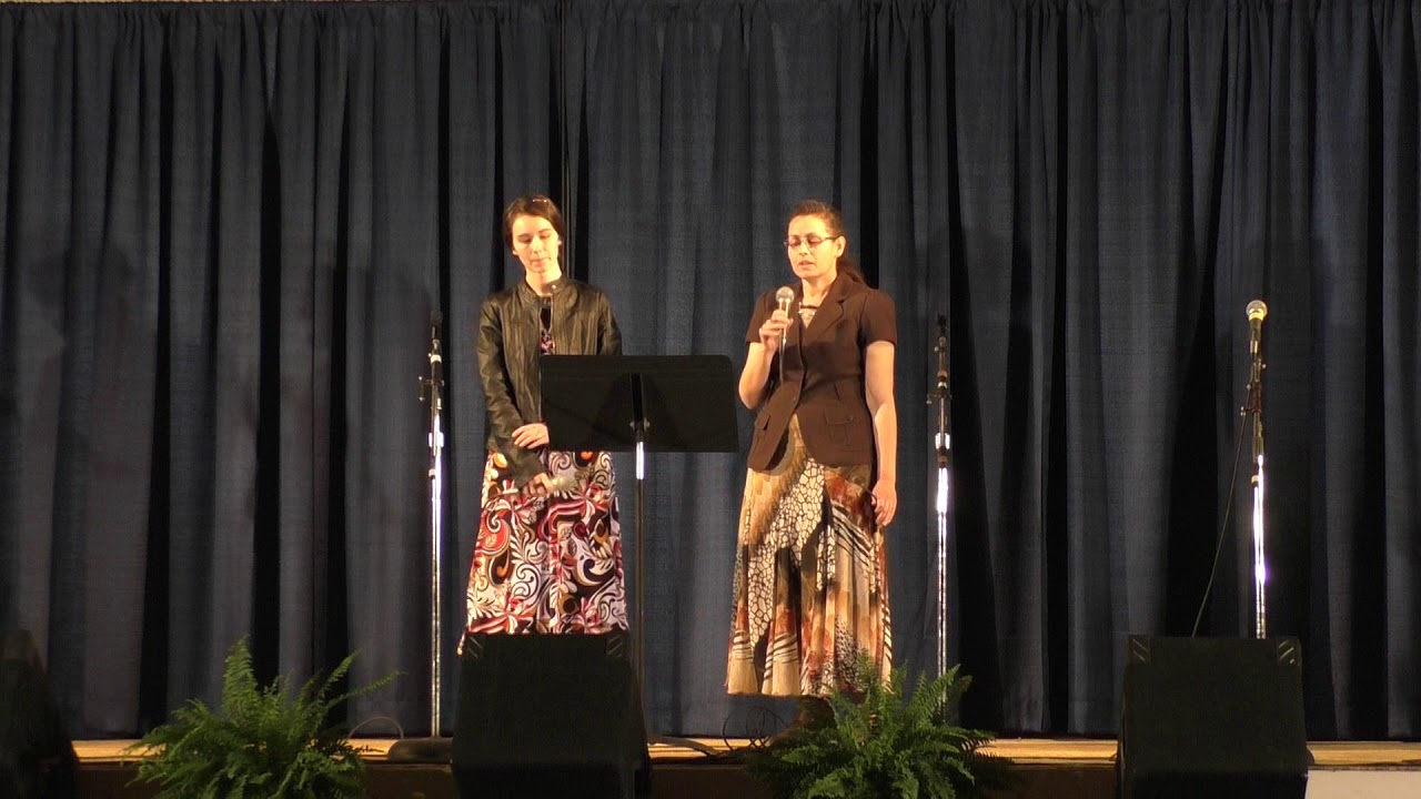 Harmony In the Desert 2018 - Heather & Tabitha Barber - I Know A Man Who Can - YouTube