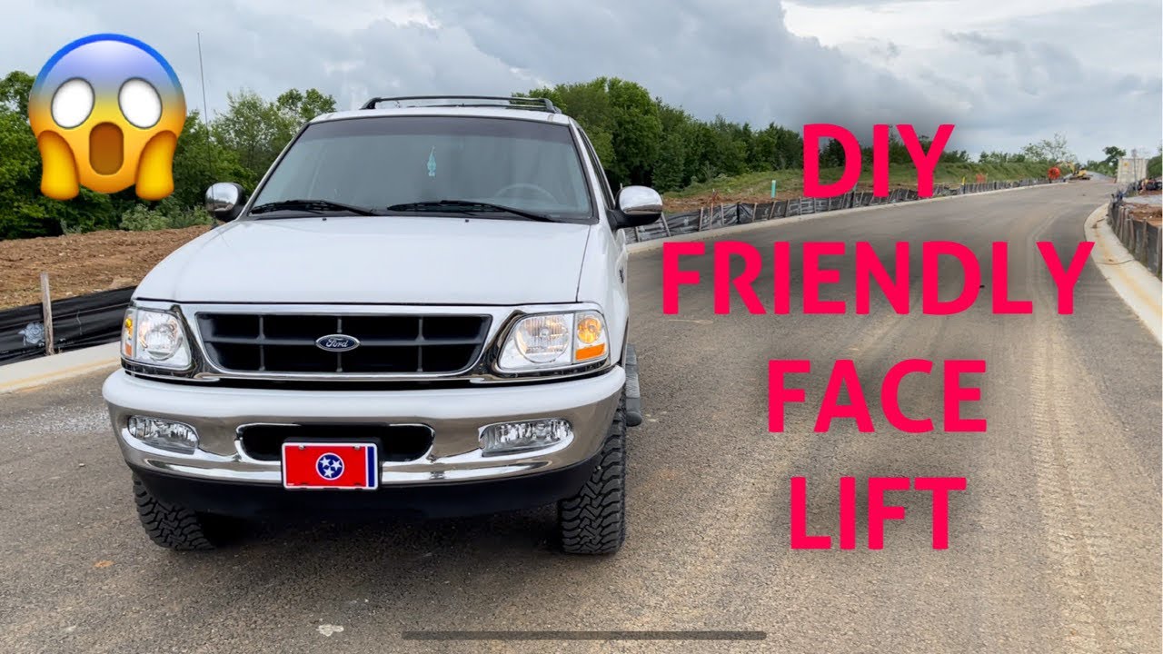 1998 Ford Expedition/ How To Give Your Truck A Face Lift The Easy Way ...