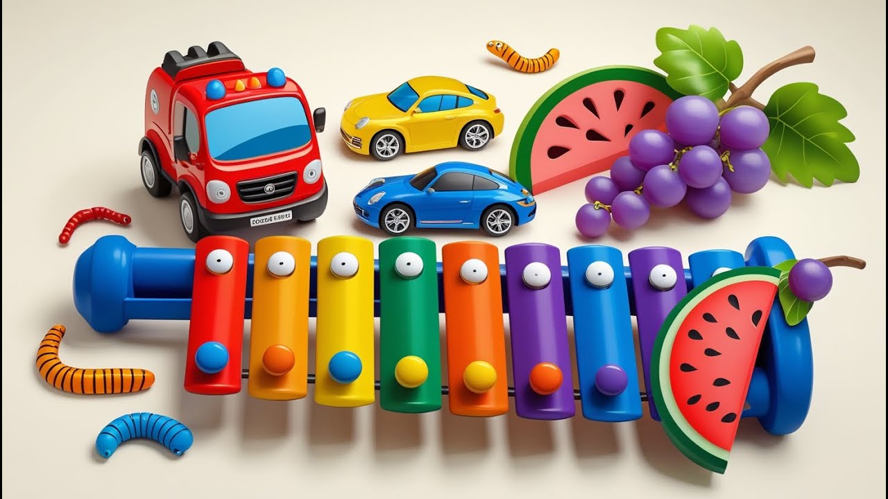 Learn Colors with the Xylophone | Fun Music & Colour - YouTube