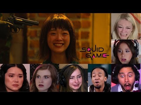 Other Reactors Reaction to the Ali And Ji-yeong Death | Squid Game S1E6 \