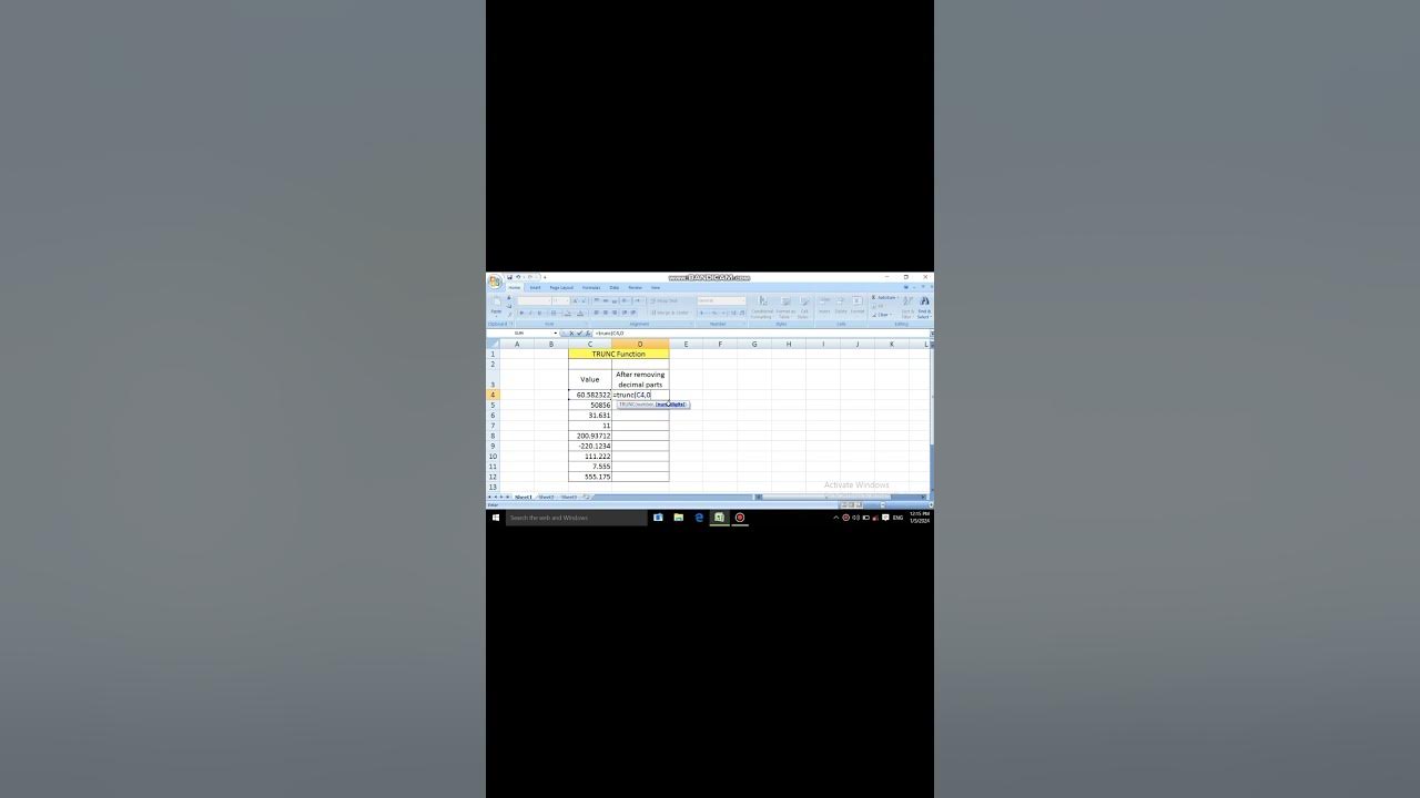 Excel Formula Exceltech Youtubeshorts Excelworld Youtube