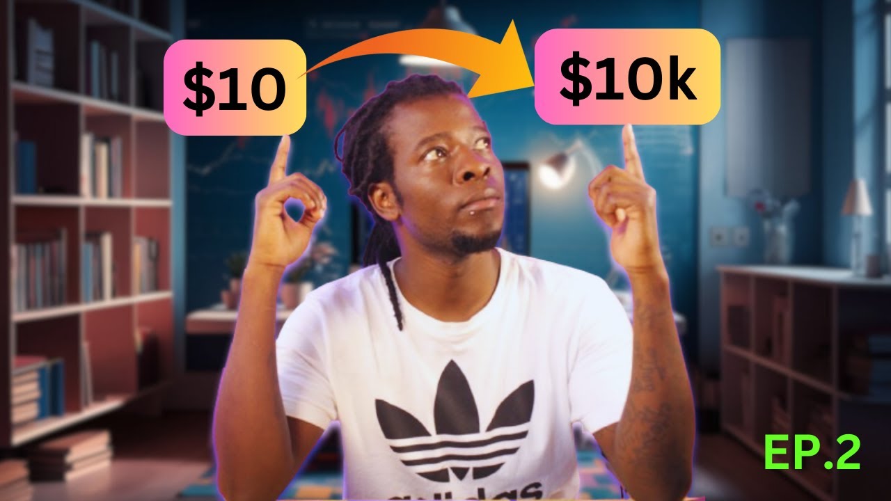 GROWING $10 TO $10K EP2 GBPUSD - YouTube