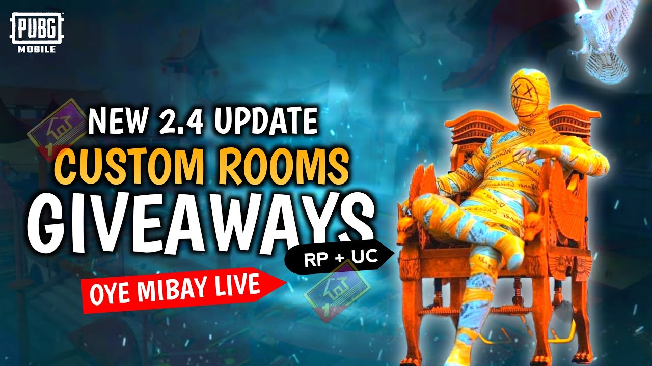 Win Room and Earn Free UC & RP | PUBG MOBILE LIVE CUSTOM - PUBG MOBILE ...