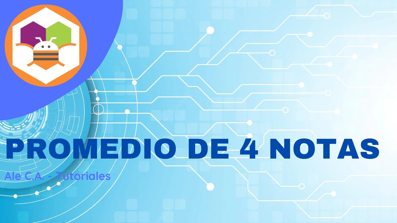 App Inventor Promedio de 4 Notas - YouTube