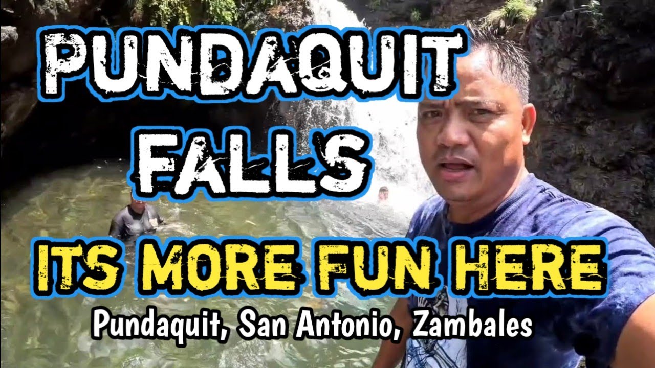 Pundaquit Falls It's More Fun Here - YouTube