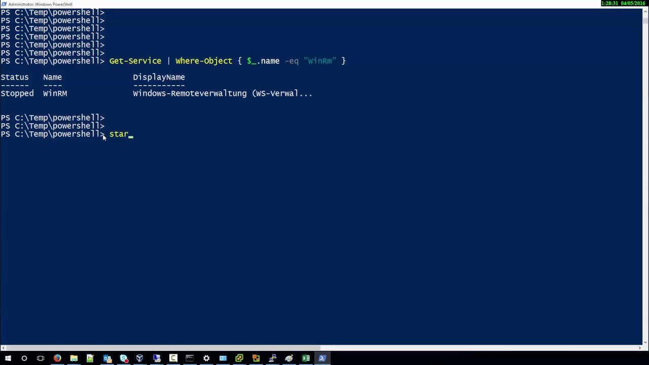 How To Start Stop A Service With Powershell YouTube How To Start Stop A Service With Powershell YouTube