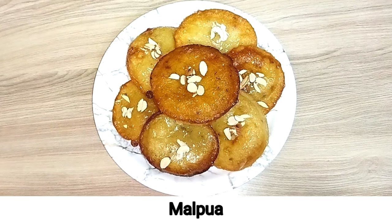 Malpua Recipe | Malai Puri Recipe | Suji Malpua | Malpua Pitha - YouTube