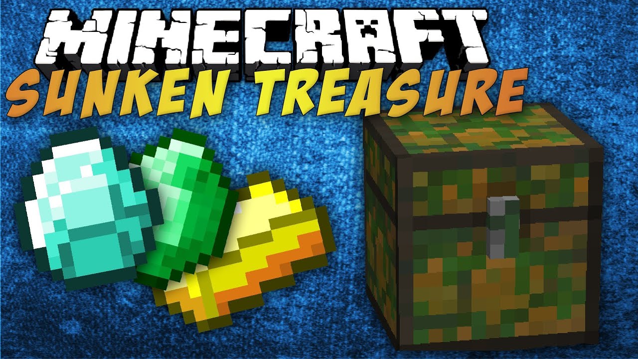 Minecraft 1.3.2 - Sunken Treasure - Mod Review - Versunkende Schätze ...