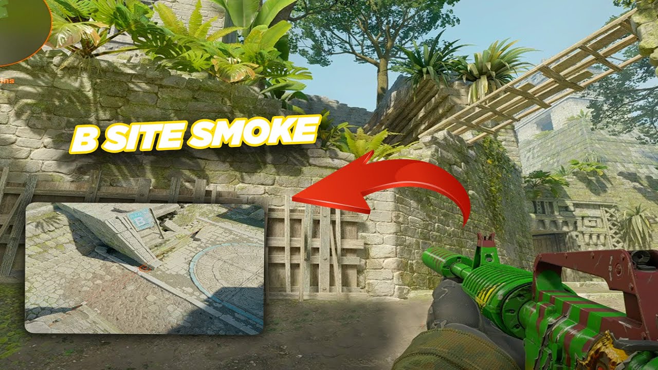 ANCIENT B SITE SMOKE LINEUP FROM T BASE IN CS2 | #cs2 #cs2beta # ...