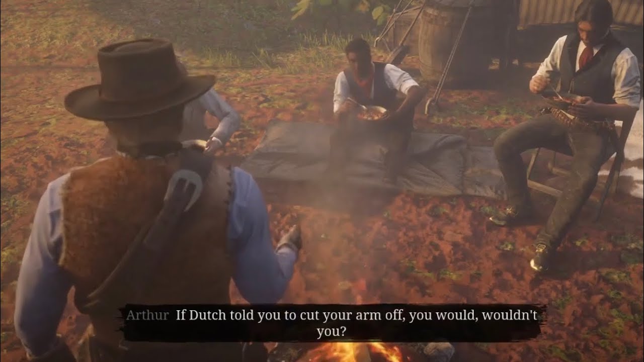 Arthur Slaps Lenny With A Cold Hard Dose Of REALITY | Red Dead ...