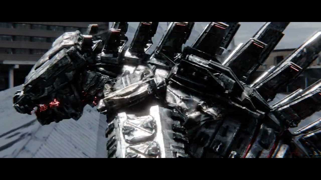 Mechagodzilla laugh - YouTube