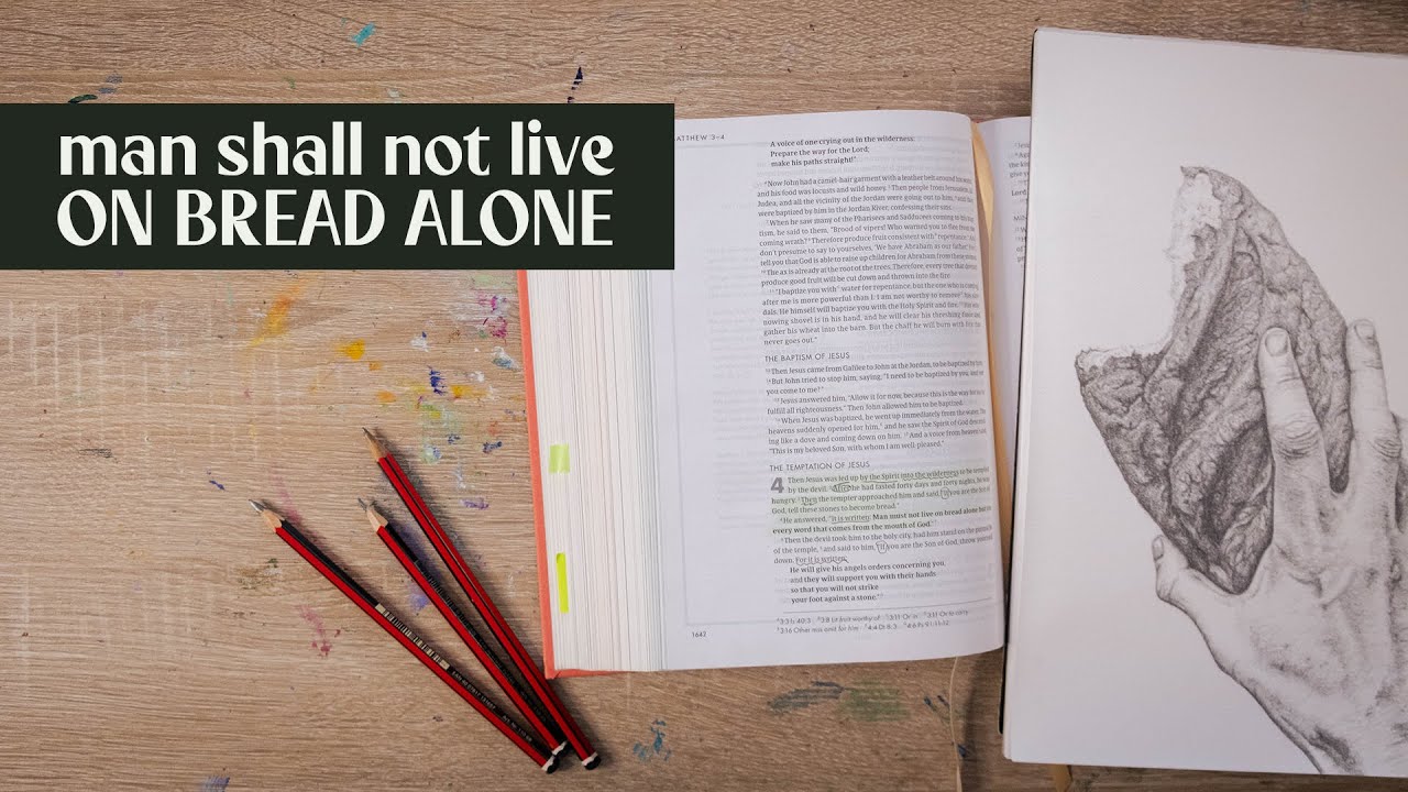 The Word of God Part 2 // Sustenance (Pencil drawing) - YouTube