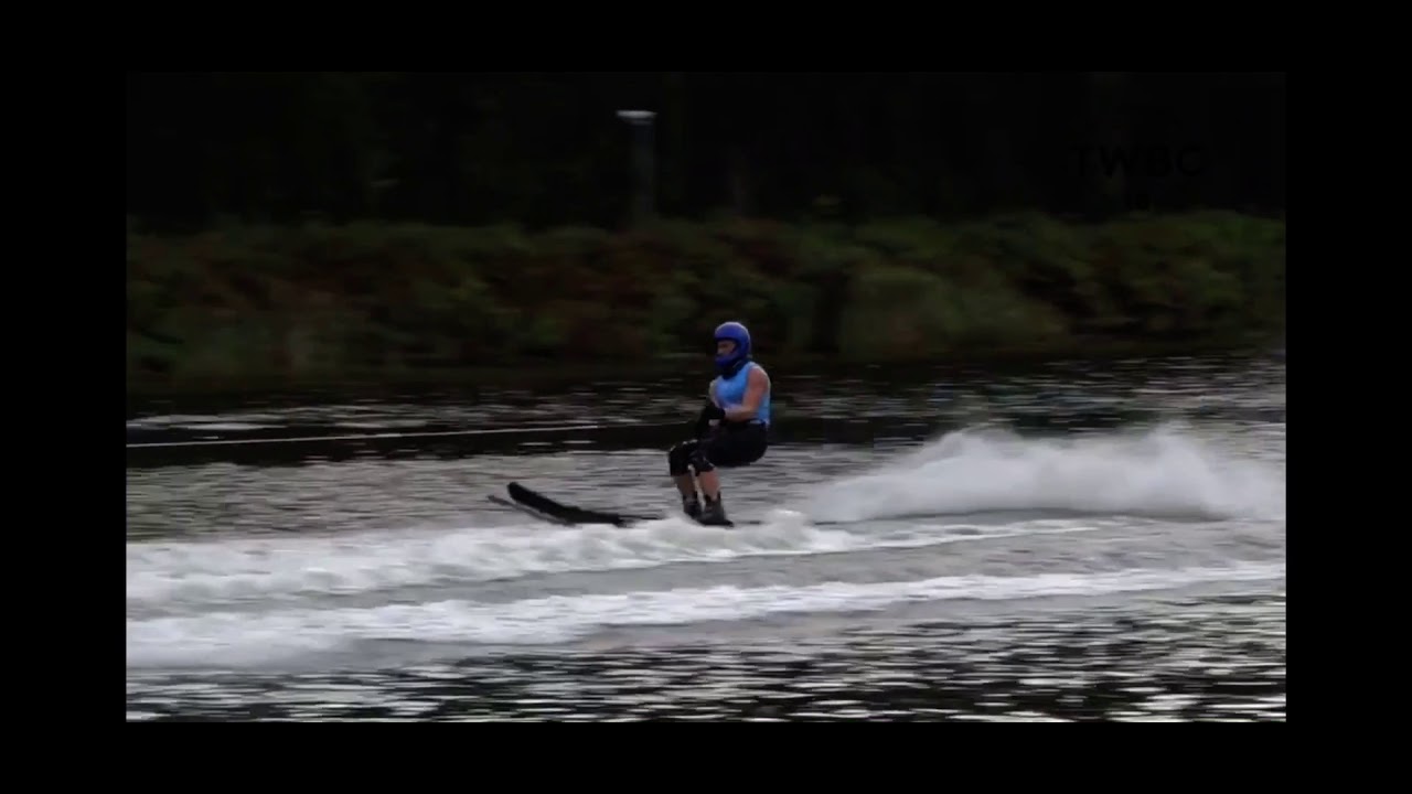 Blaze Grubbs Waterski Jump 2020 Jr. Malibu Open - YouTube