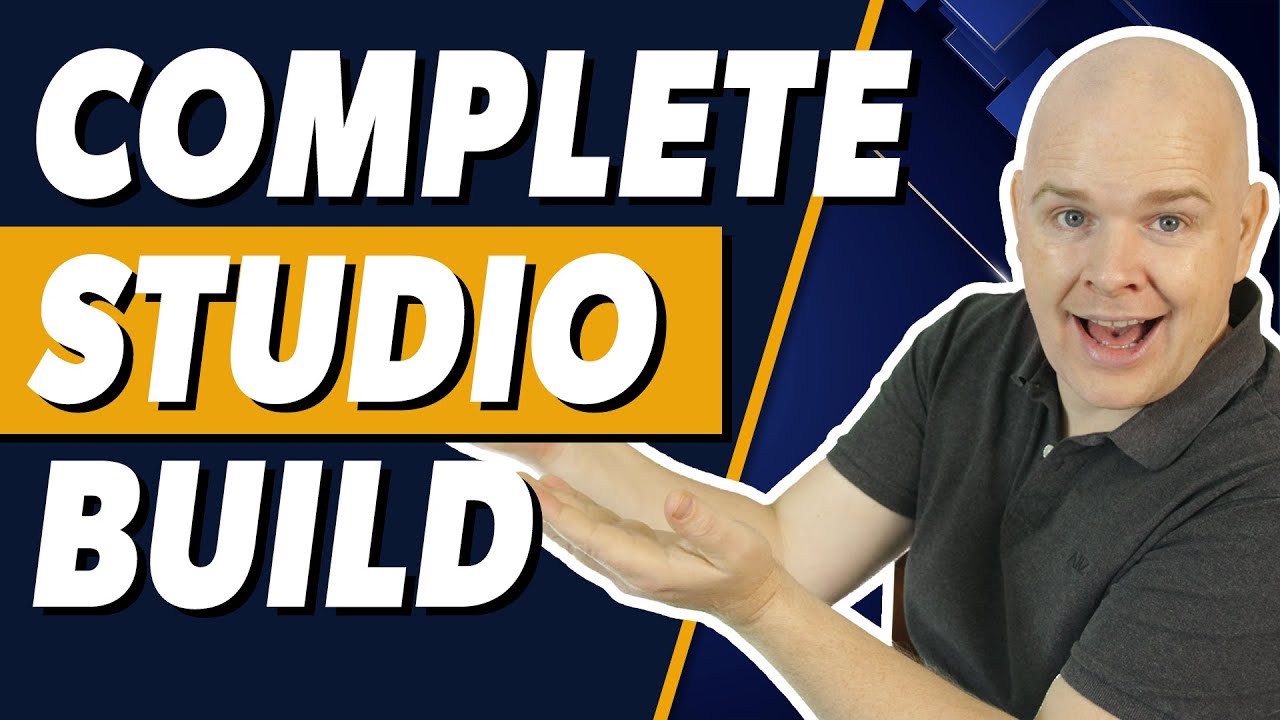 Youtube Studio Build with Acoustic Panels - YouTube