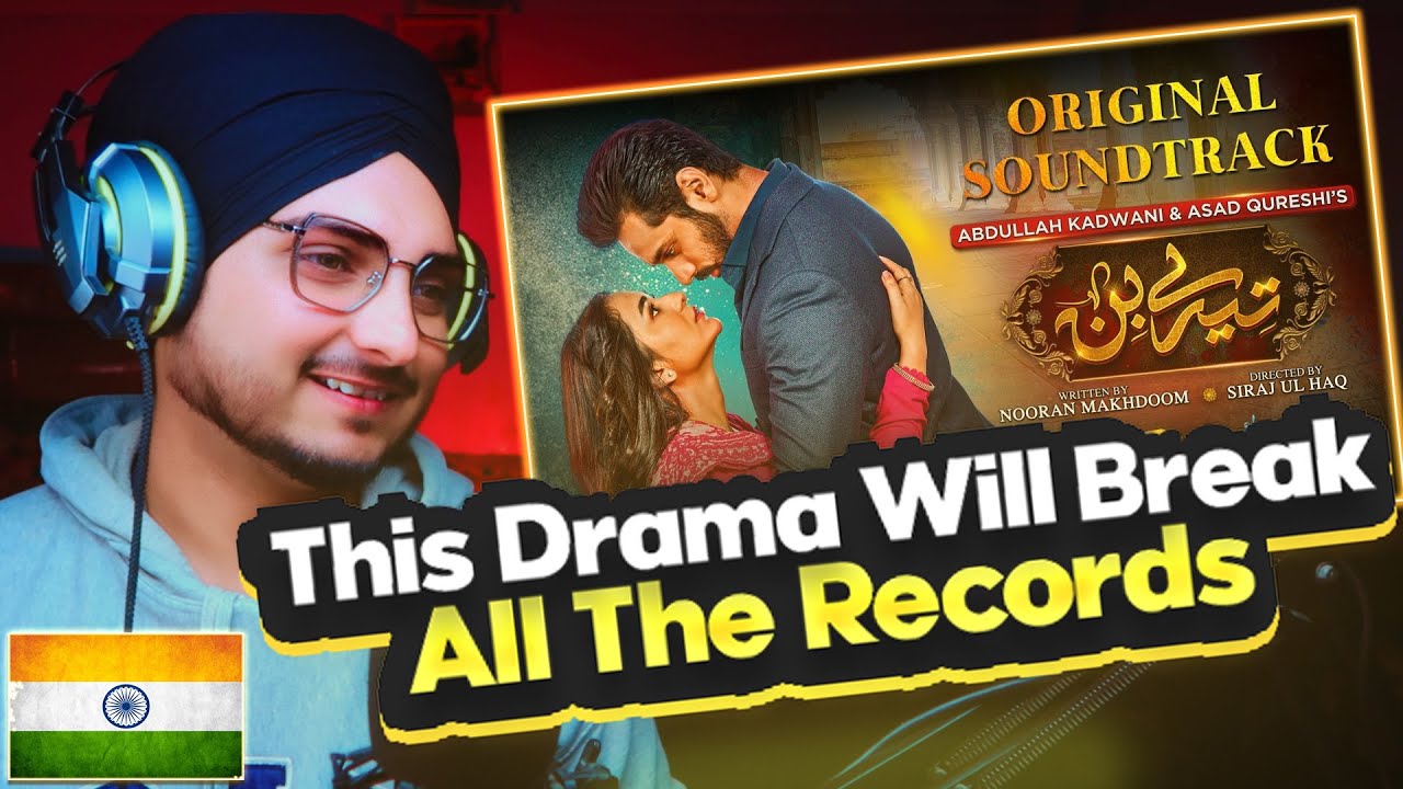 Indian Reaction on Tere Bin ost | Yumna Zaidi, Wahaj Ali | Shani Arshad ...