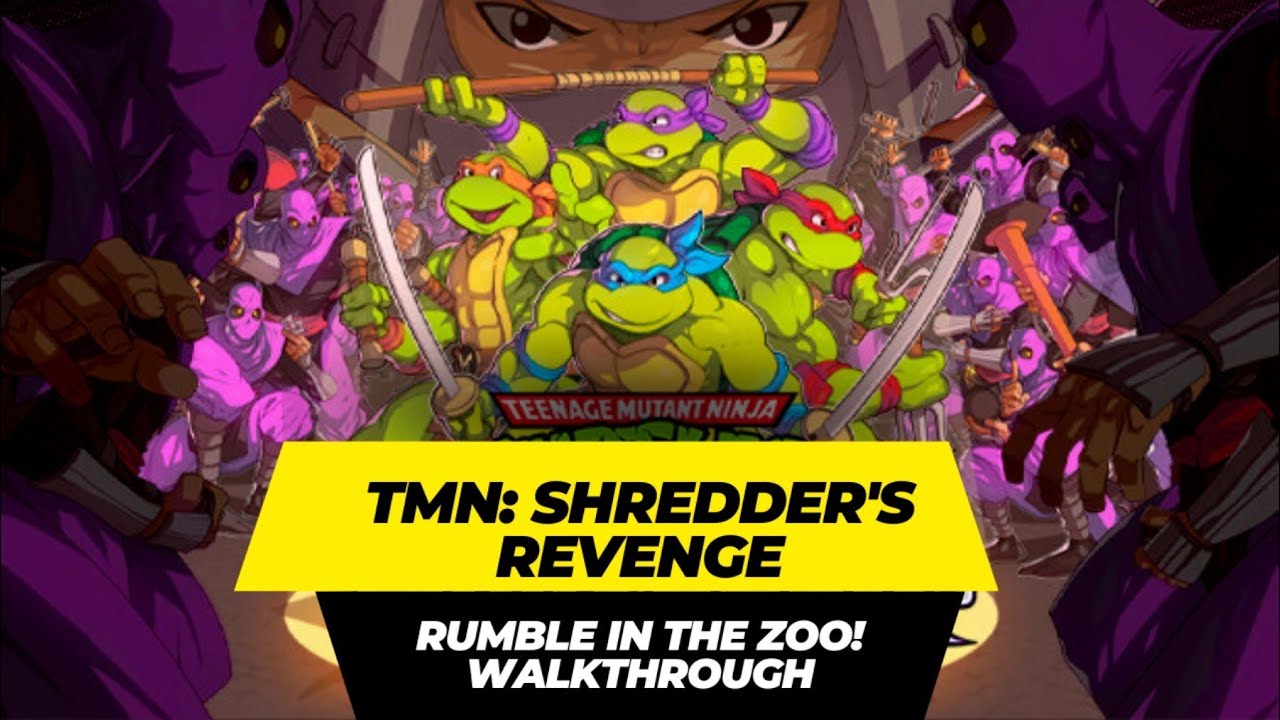 Teenage Mutant Ninja Turtles Shredder's Revenge Episode 4: Rumble in ...