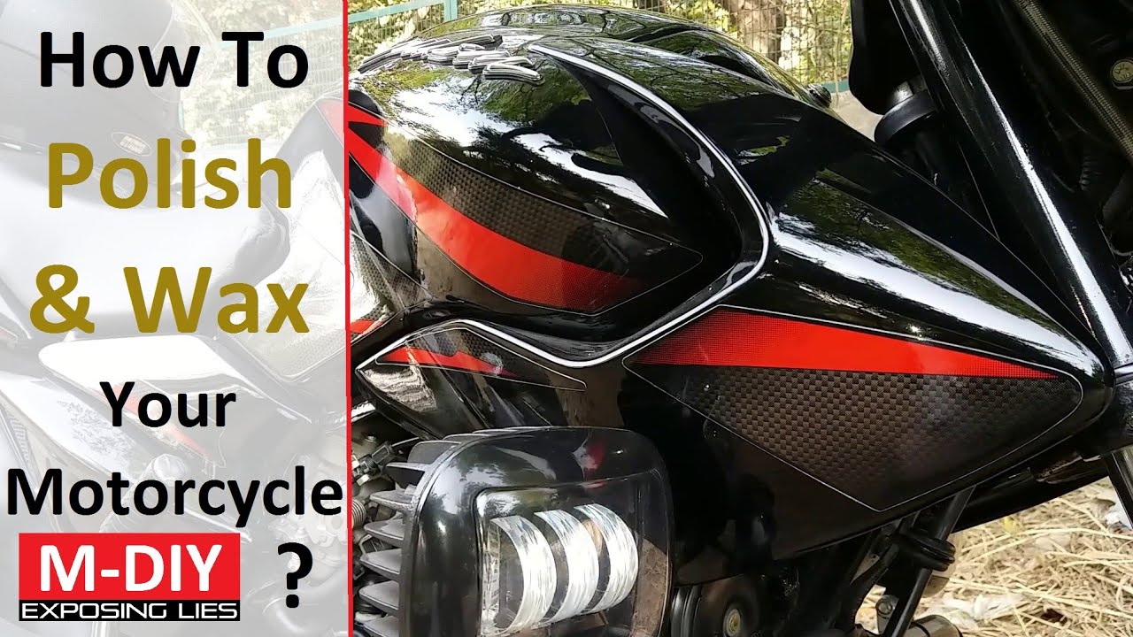 How To Polish & Wax Your Motorcycle To Showroom Finish??? Detailing ...
