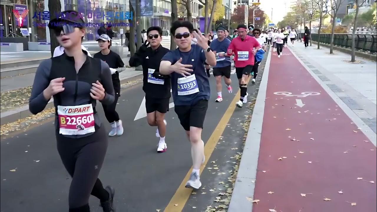 YMCA 마라톤 10km - YouTube